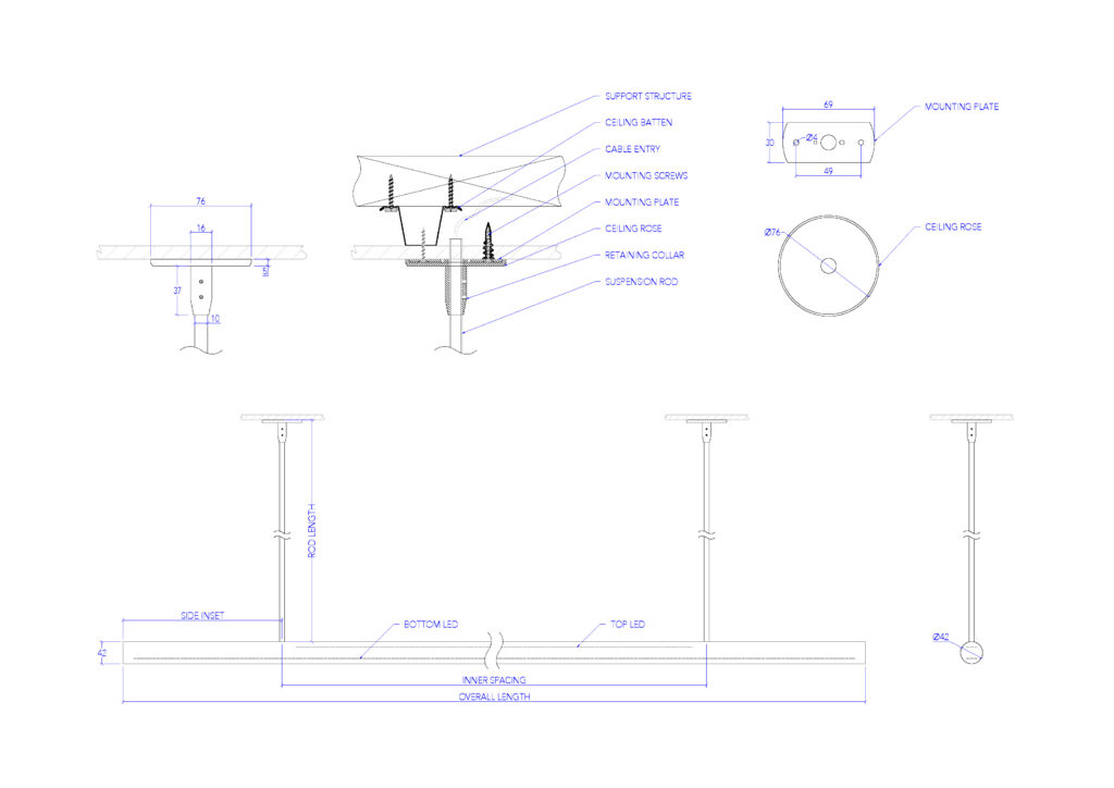 Peninsula Pendant - Tovo Lighting